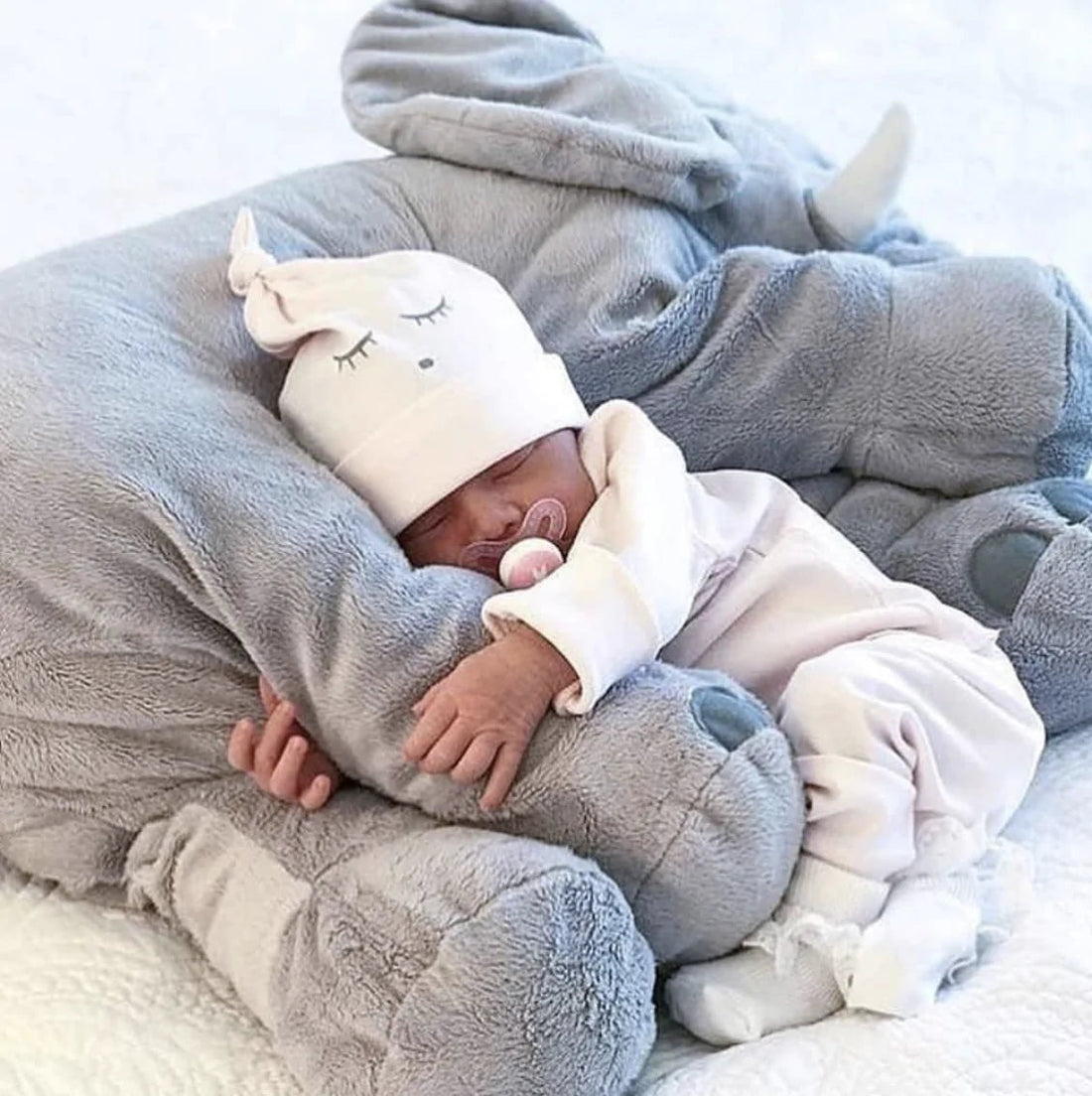 Snuggle Buddy Elephant Pillow – Fleek Babies
