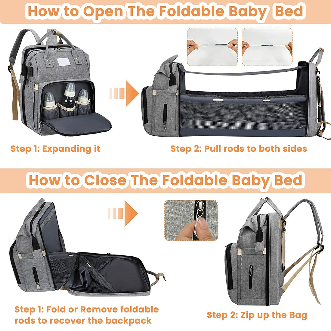 Portable Baby Bed – Fleek Babies